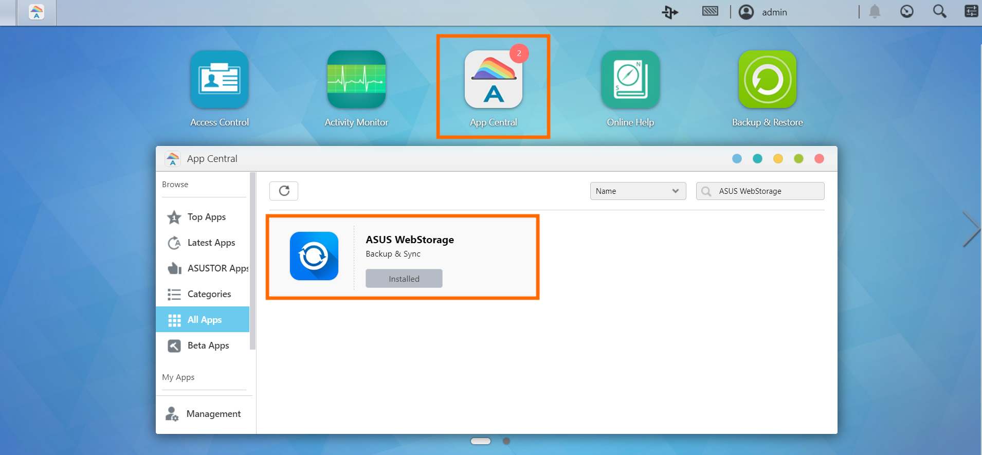 How to sync files between ASUSTOR NAS and ASUS WebStorage? – ASUS ...