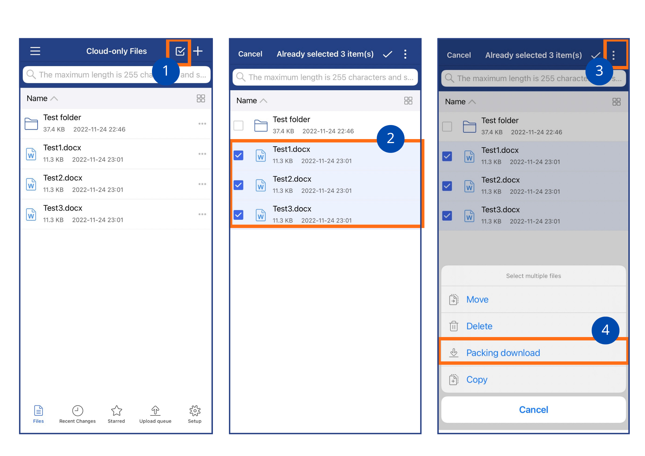 Download files from ASUS WebStorage to mobile devices – ASUS WebStorage ...
