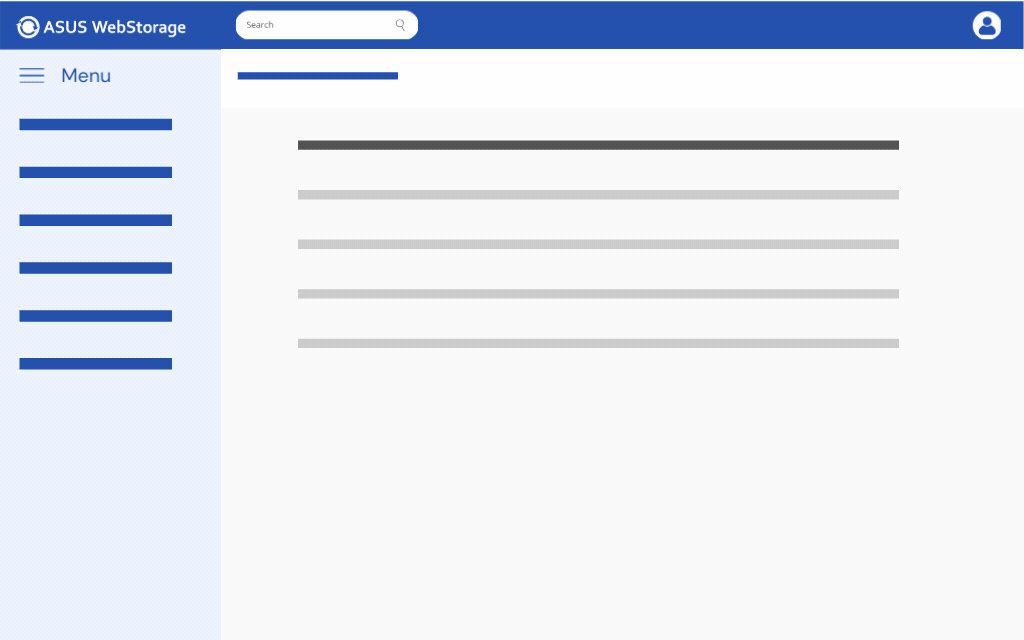 How to view storage details – ASUS WebStorage Support Center